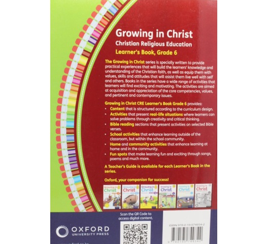 GROWING IN CHRIST CRE – GRADE 6 (Shema School – Grade 6) – Nuella Pen ...